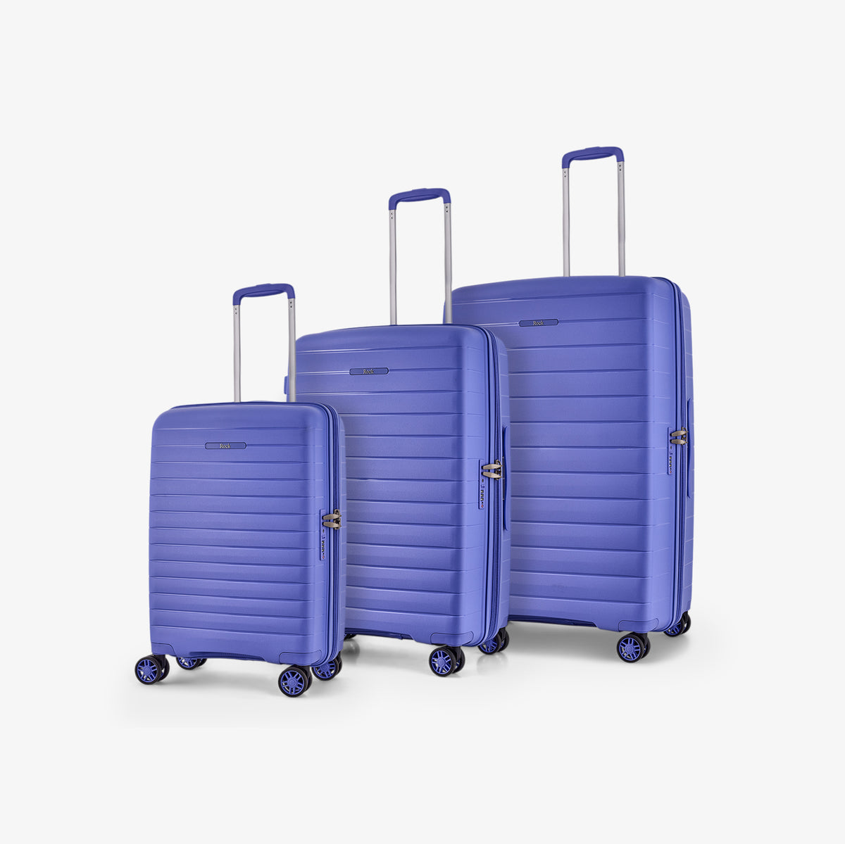Palma Set of 3 Suitcases | Lavender | Rock Luggage