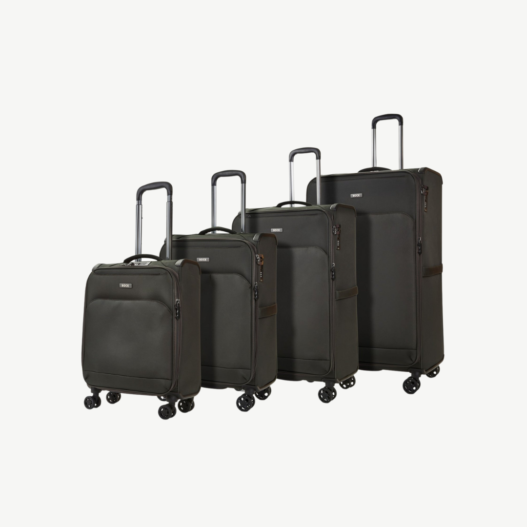 Georgia Set of 4 Suitcases | Grey | Rock Luggage