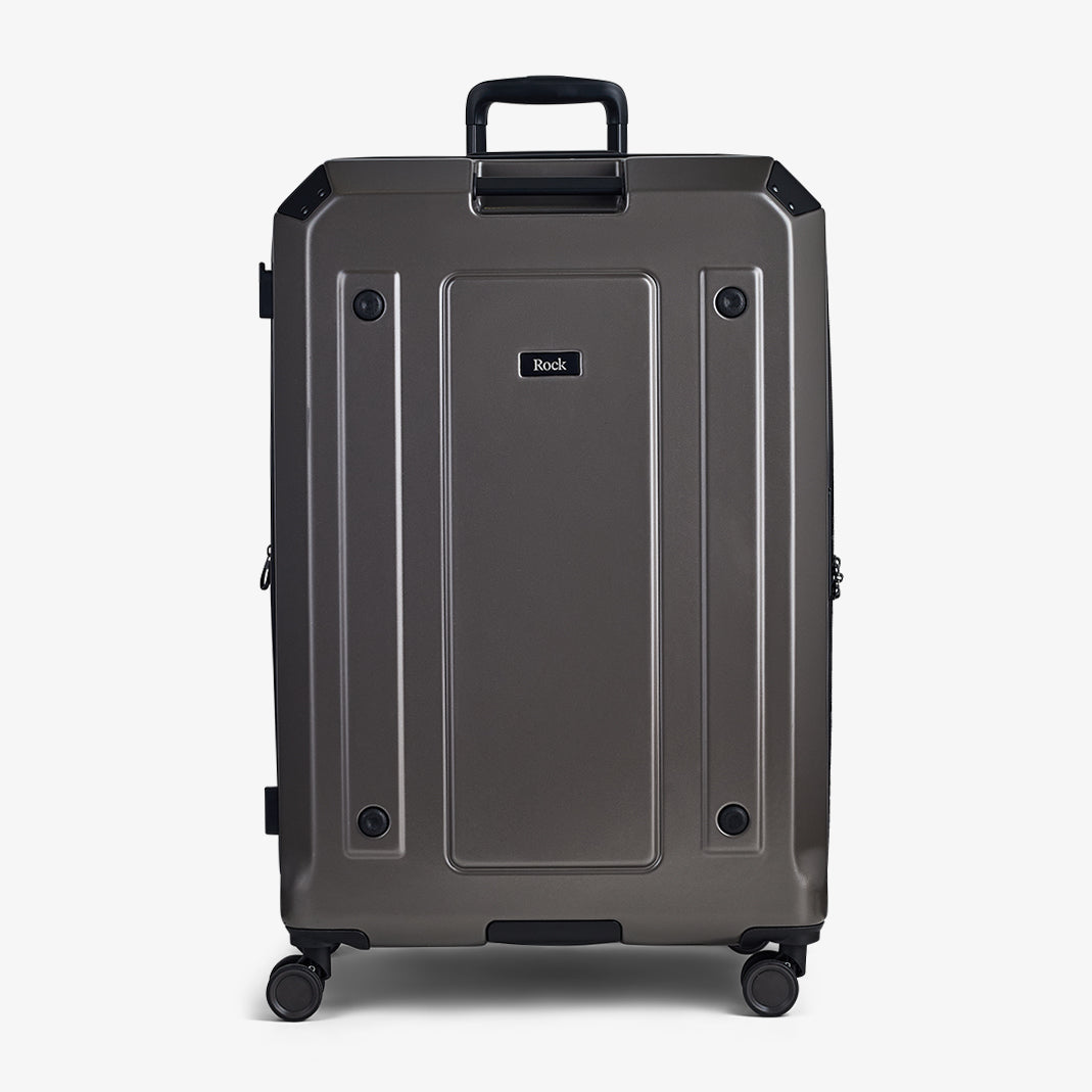 Alpine Set of 3 Suitcases | Charcoal | Rock Luggage