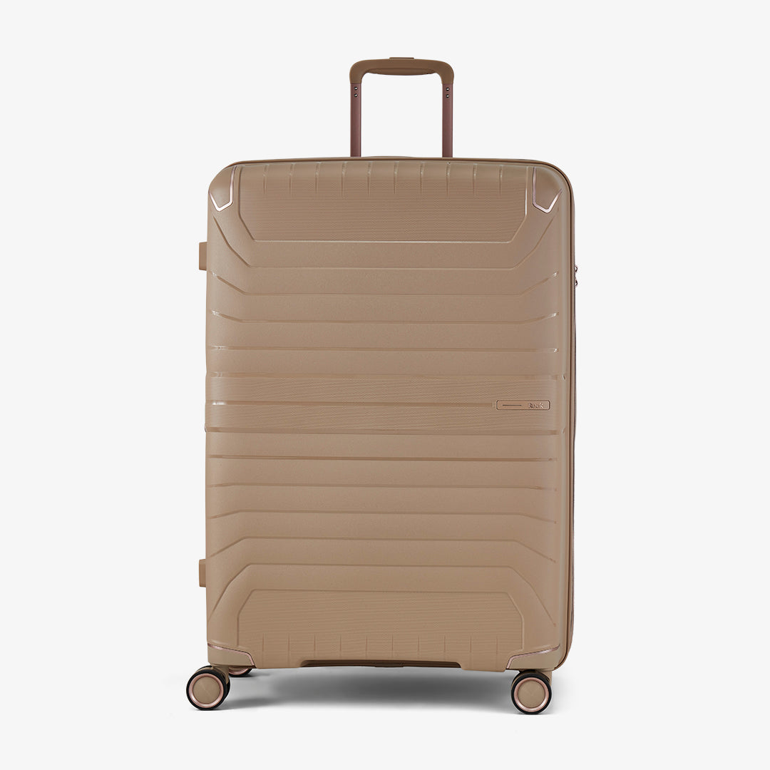 Astrid Set of 3 Suitcases | Beige | Rock Luggage