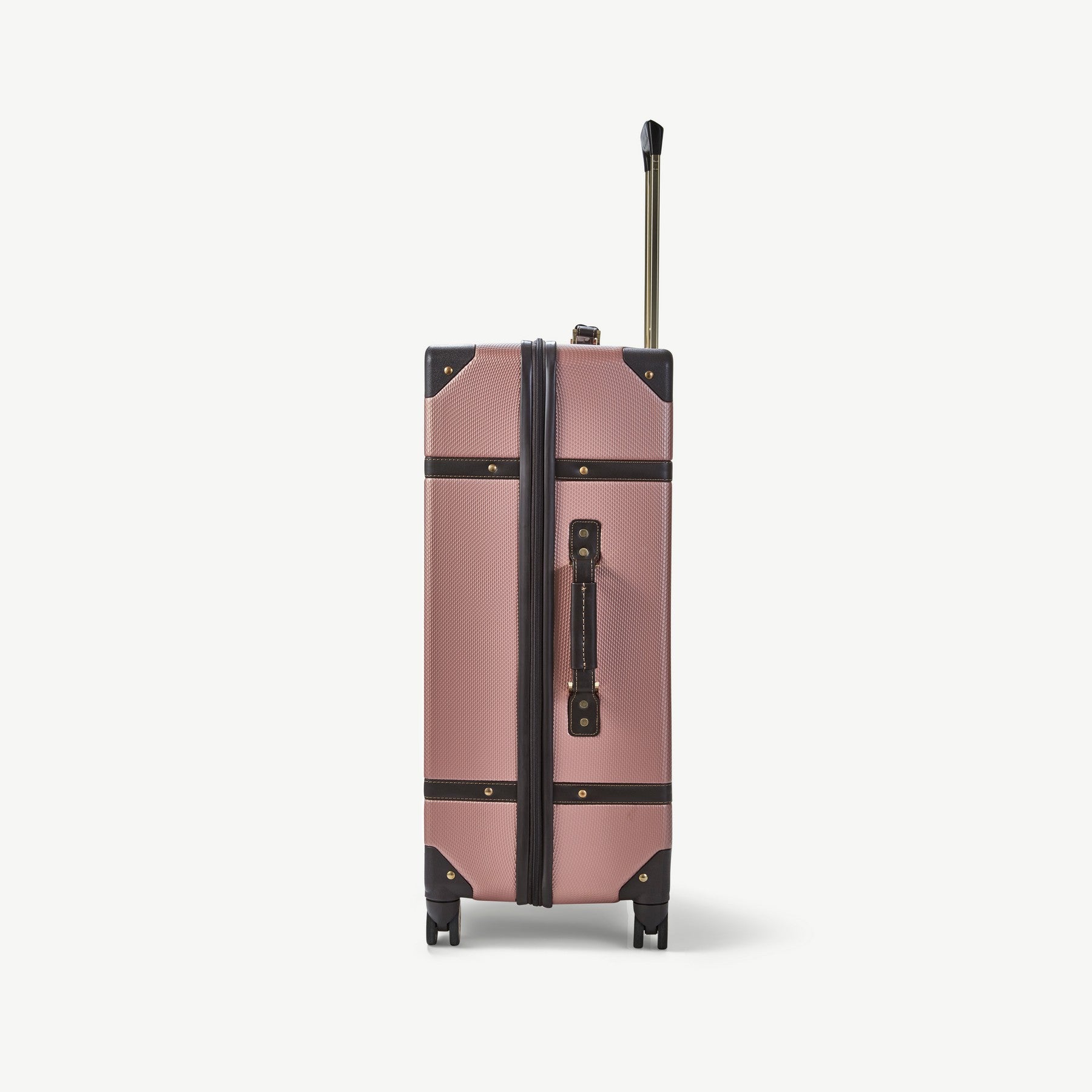 Vintage Large Suitcase | Rose Pink | Rock Luggage