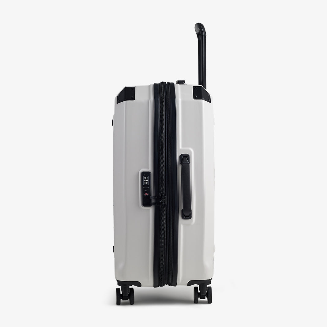 Alpine Medium Suitcase | White | Rock Luggage