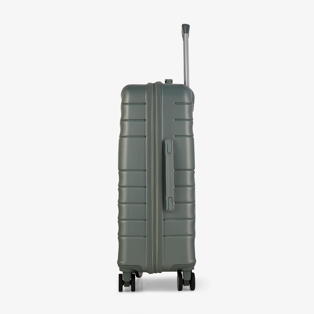 Aspen Medium Suitcase | Sage Green | Rock Luggage