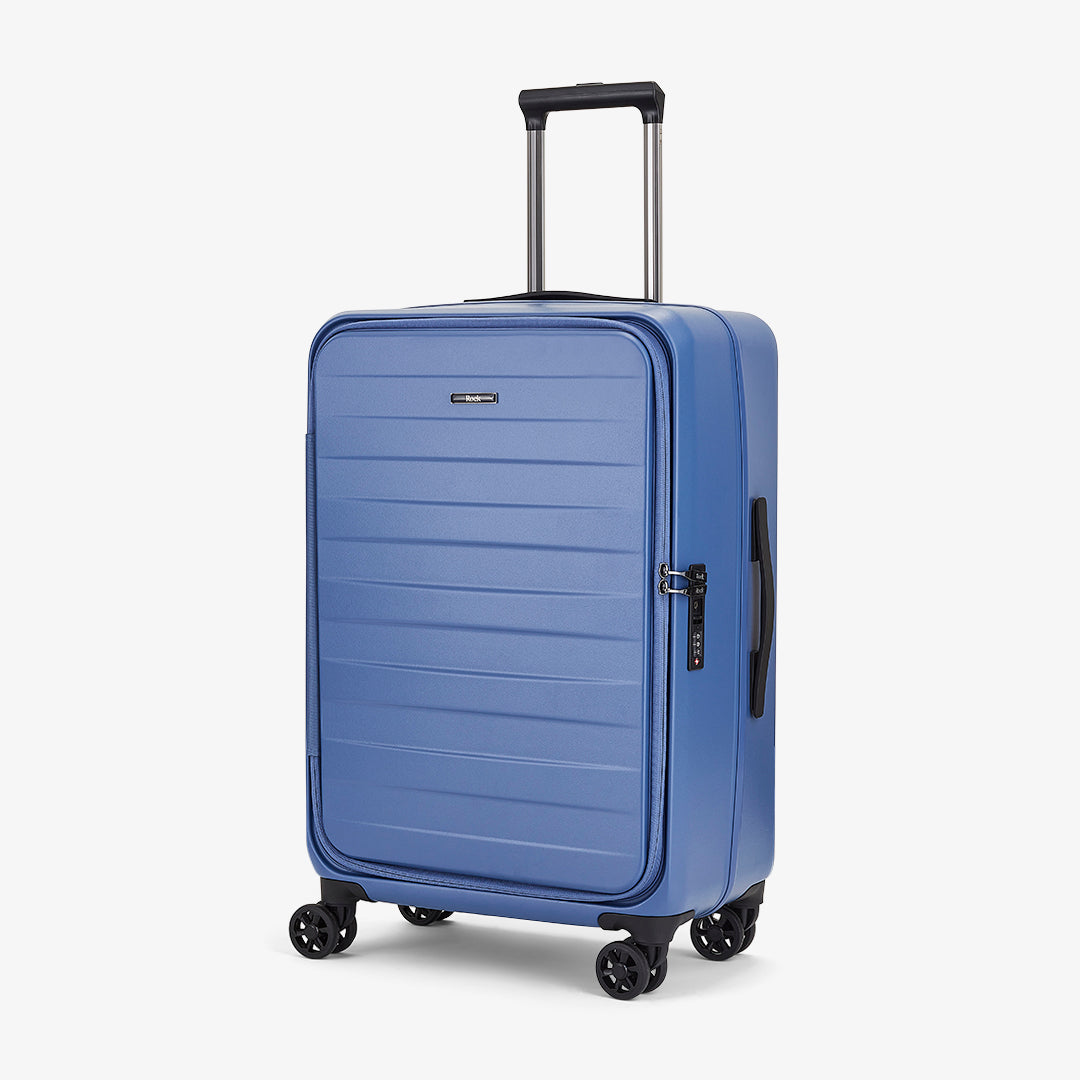 Eden Medium Suitcase | Indigo | Rock Luggage