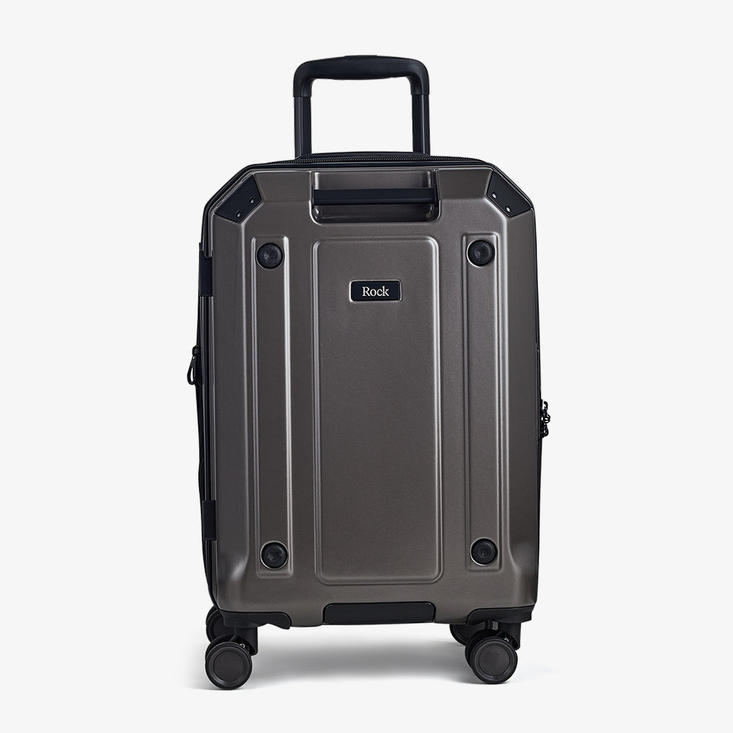 Alpine Small Suitcase | Charcoal | Rock Luggage