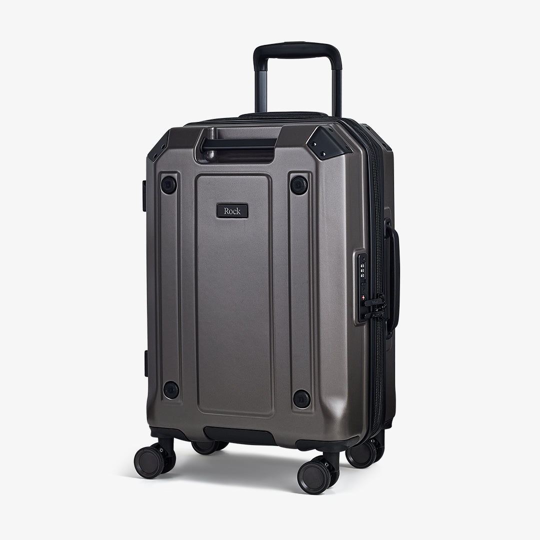 Alpine Small Suitcase | Charcoal | Rock Luggage