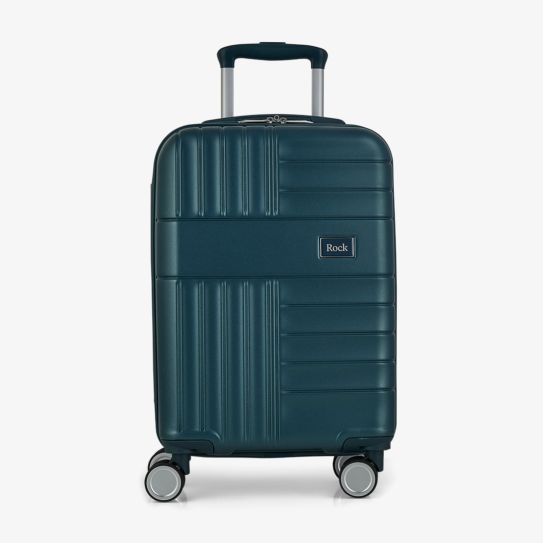 Aspen Small Suitcase | Blue | Rock Luggage