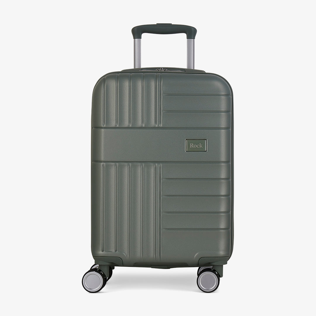 Aspen Small Suitcase | Sage Green | Rock Luggage