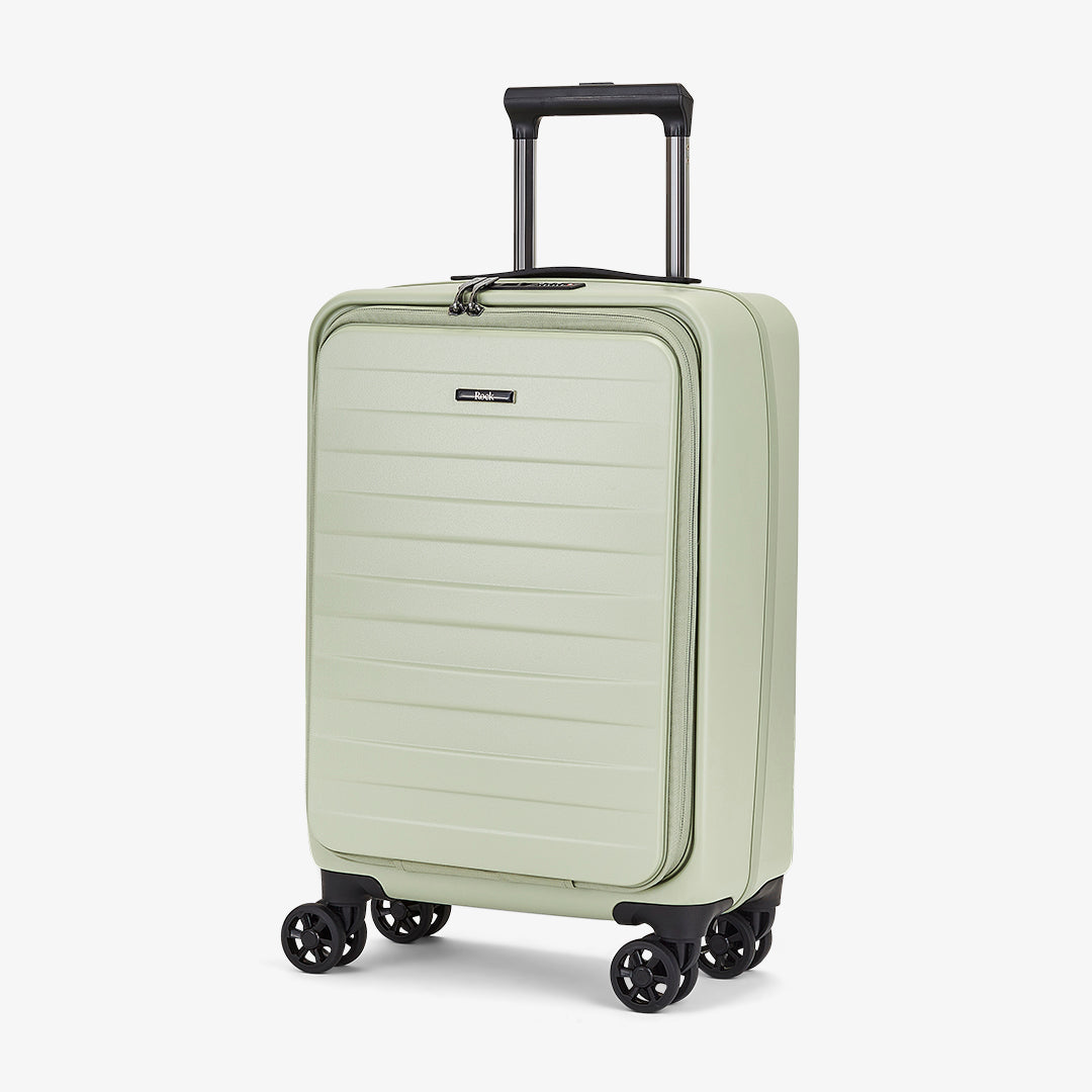 Eden Small Suitcase | Sage Green | Rock Luggage