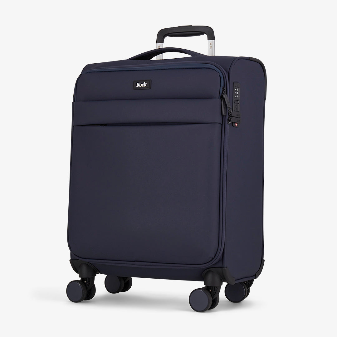 Harper Small Suitcase | Navy | Rock Luggage