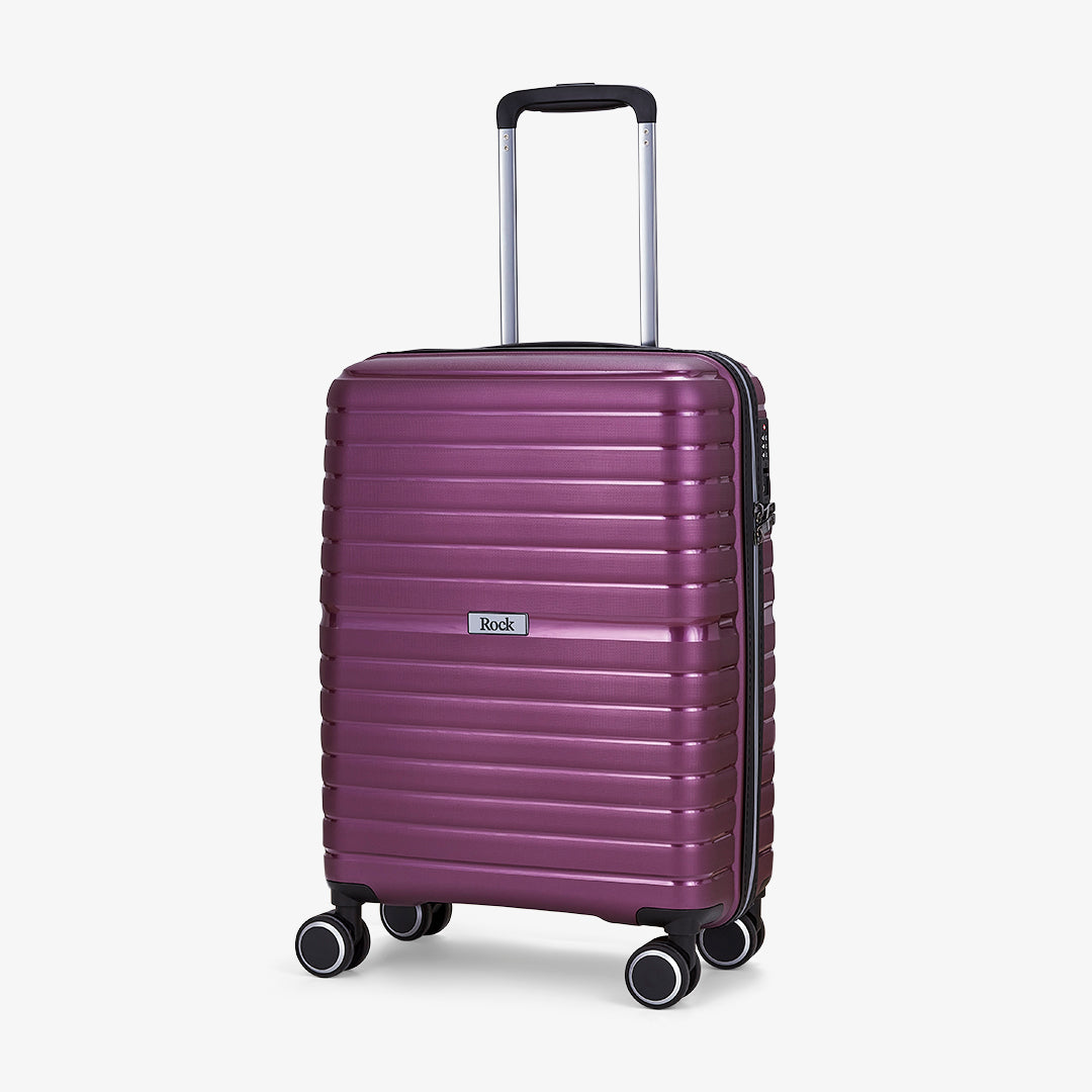 Hydra-Lite Small Suitcase | Purple | Rock Luggage