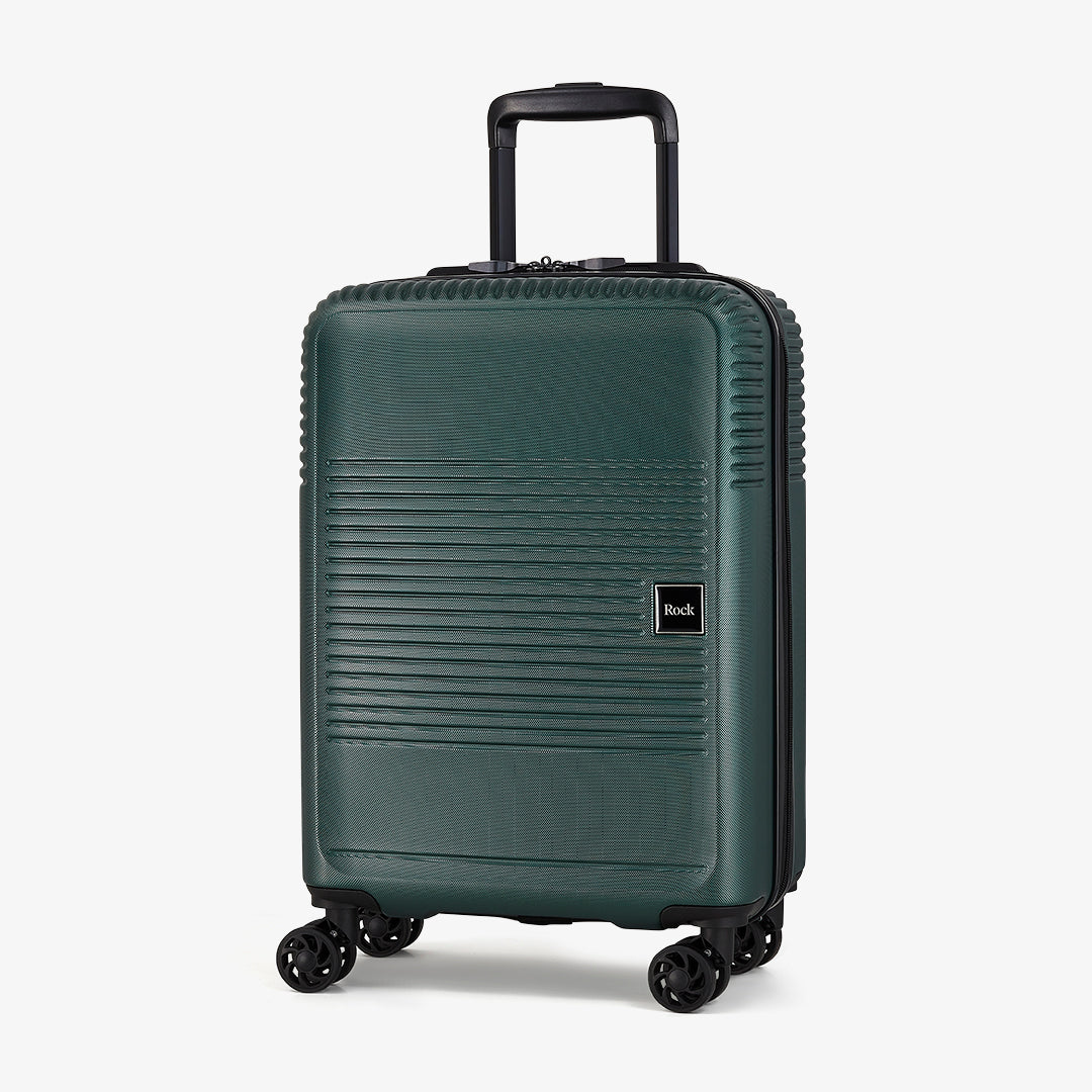Lincoln Small Suitcase | Forest Green | Rock Luggage