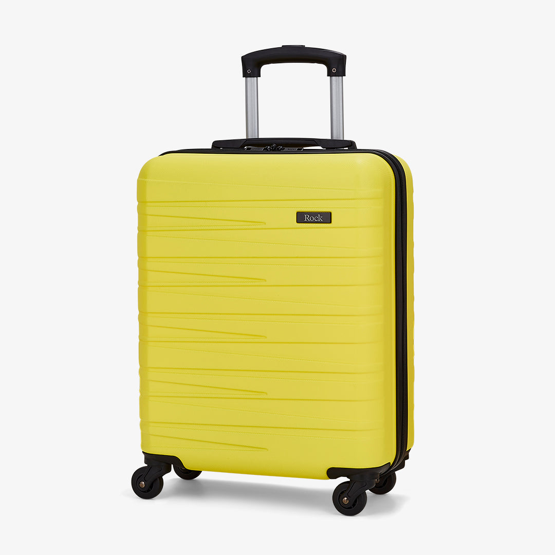 Seattle Small Suitcase | Yellow | Rock Luggage