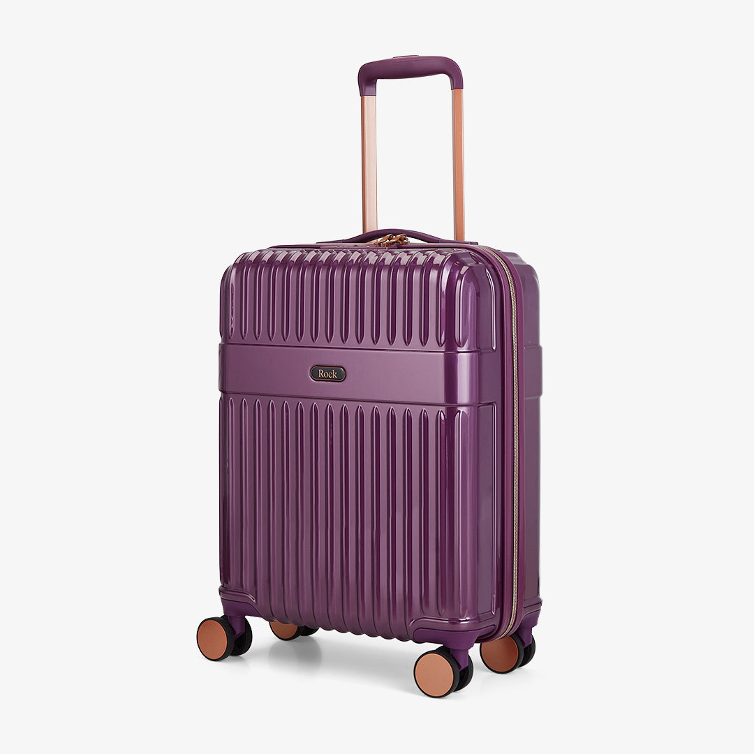 Selene Small Suitcase | Purple | Rock Luggage