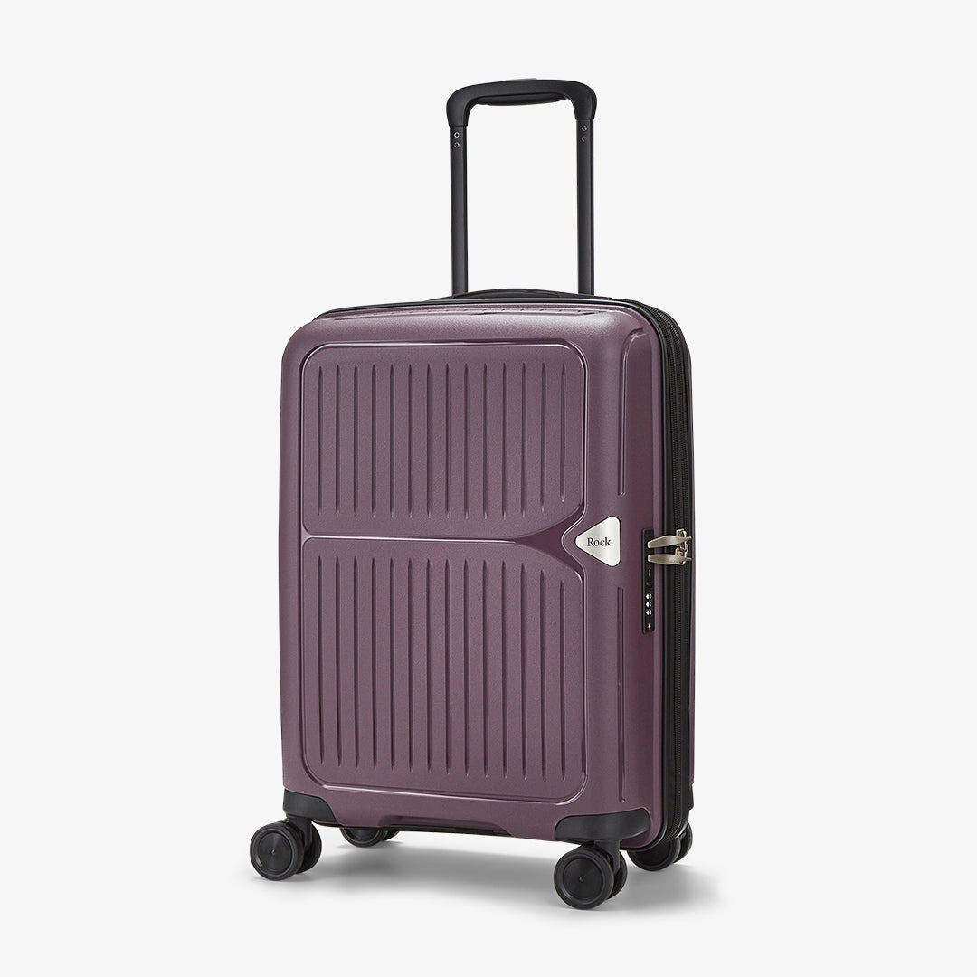 Vancouver Small Suitcase | Purple | Rock Luggage