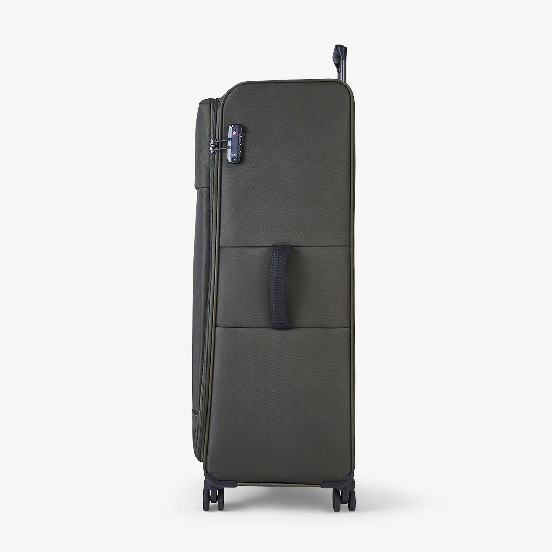 Paris Extra Large Suitcase | Olive Green | Rock Luggage