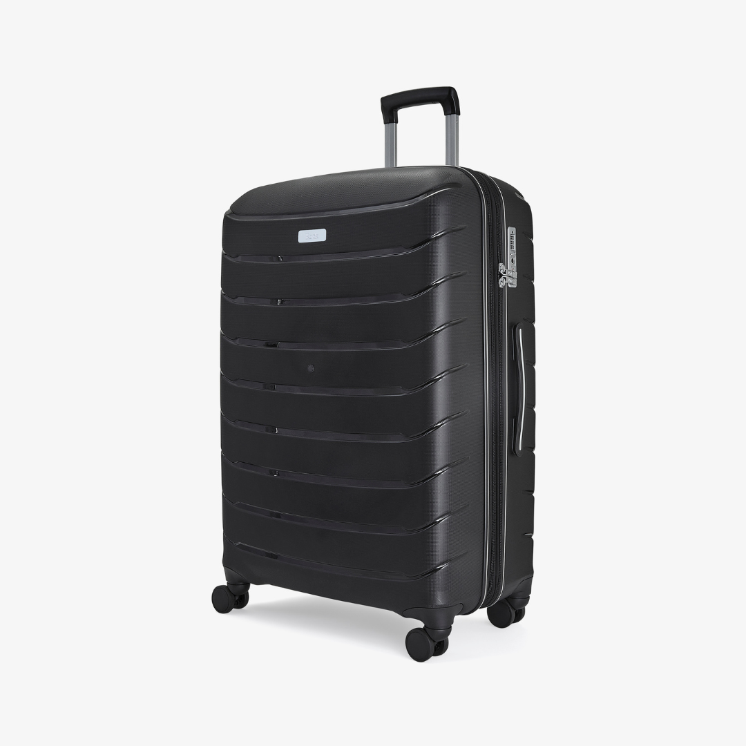 Prime Large Suitcase | Black | Rock Luggage