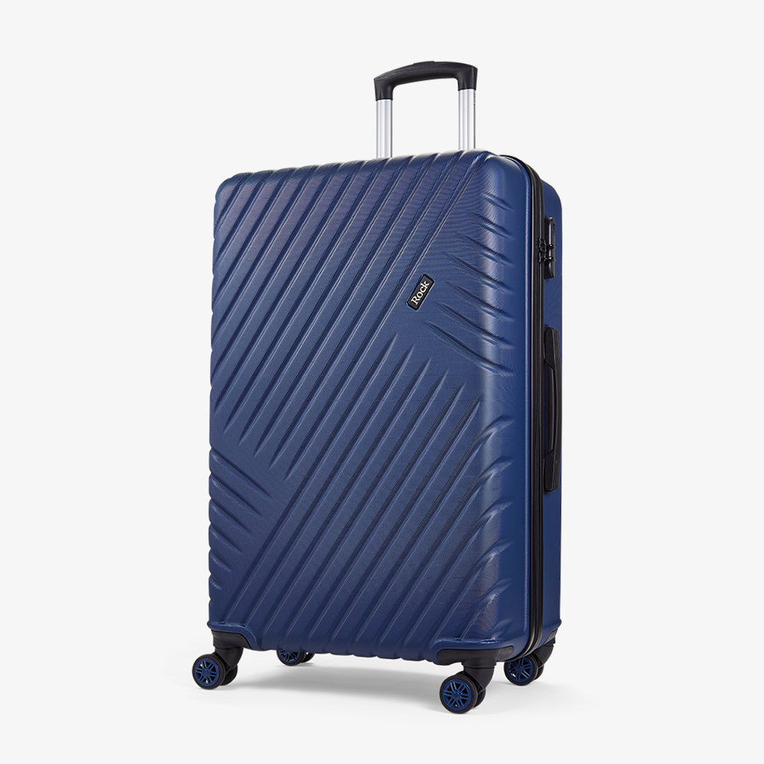 Santiago Large Suitcase | Navy | Rock Luggage