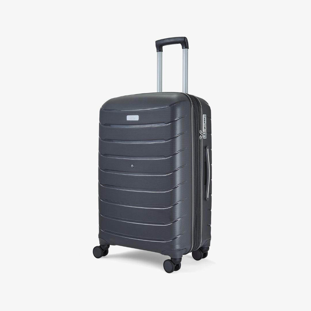Prime Medium Suitcase | Charcoal | Rock Luggage
