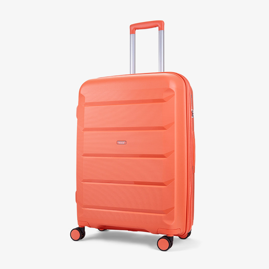 Tulum Medium Suitcase | Peach | Rock Luggage