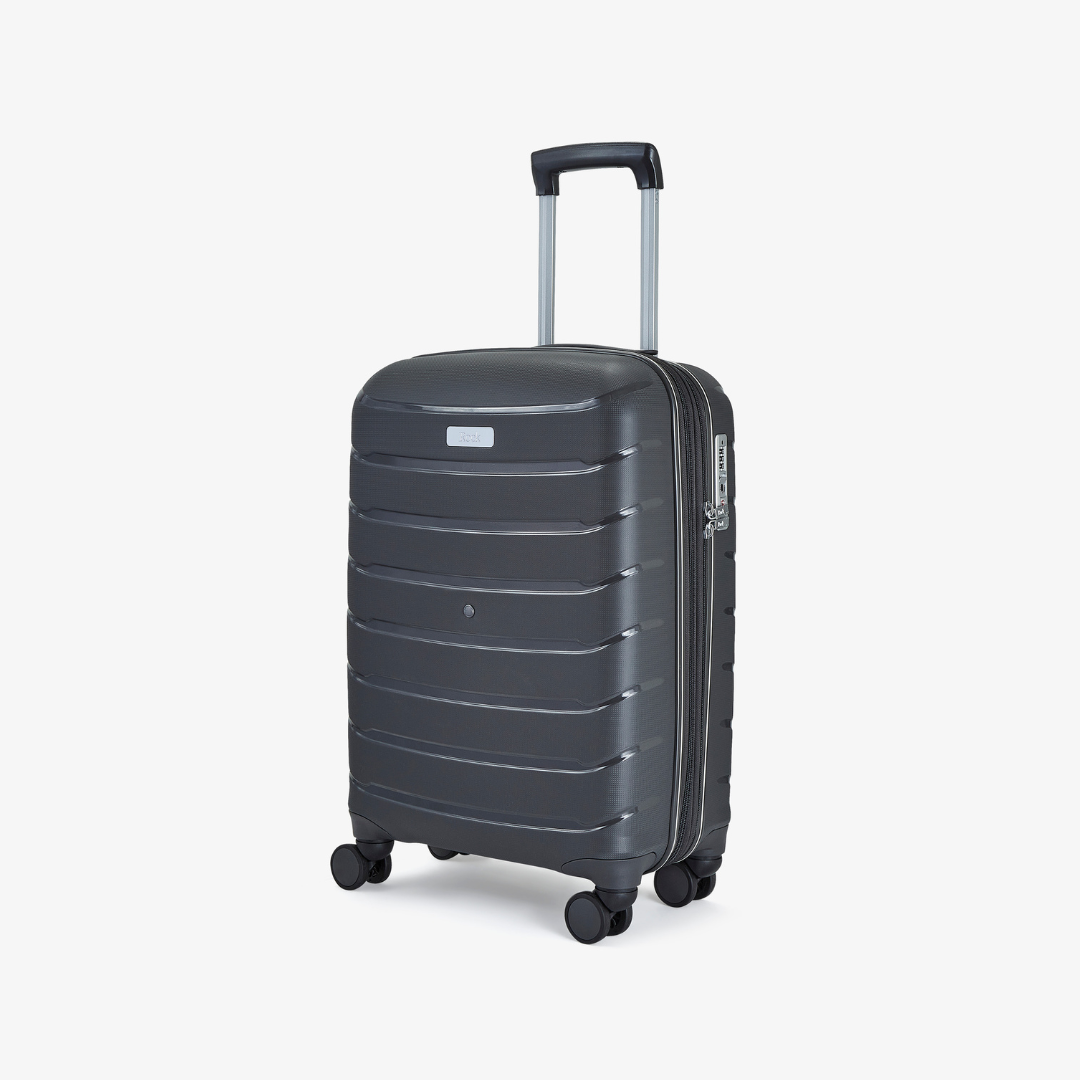 Prime Small Suitcase | Charcoal | Rock Luggage