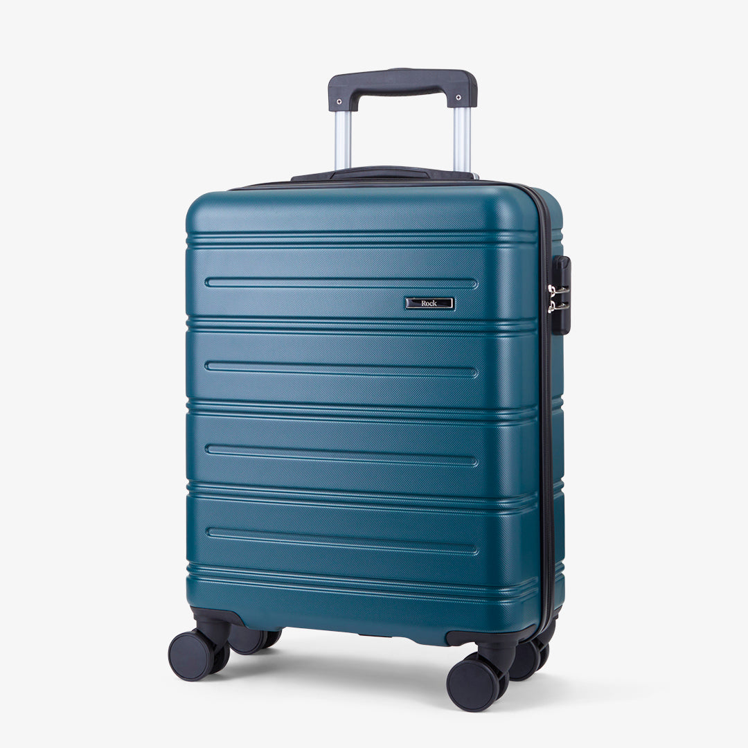 Lisbon Small Suitcase | Pine Green | Rock Luggage