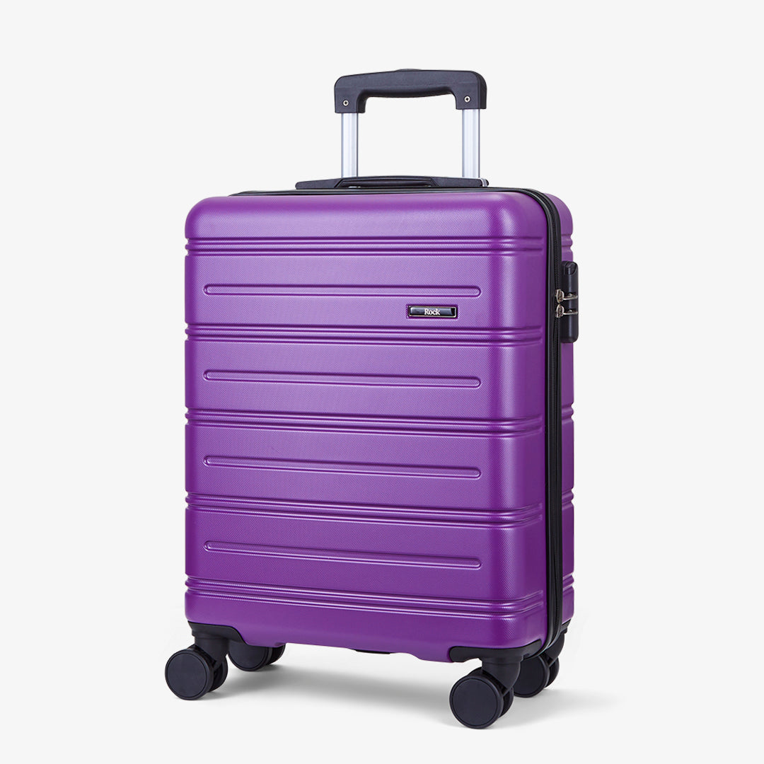 Lisbon Small Suitcase | Purple | Rock Luggage