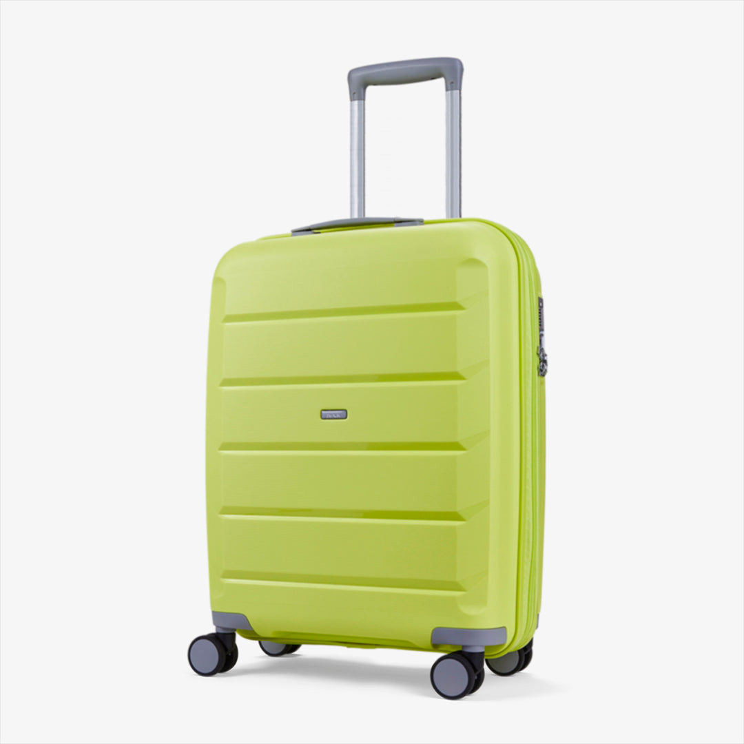 Tulum Small Suitcase | Lime Green | Rock Luggage