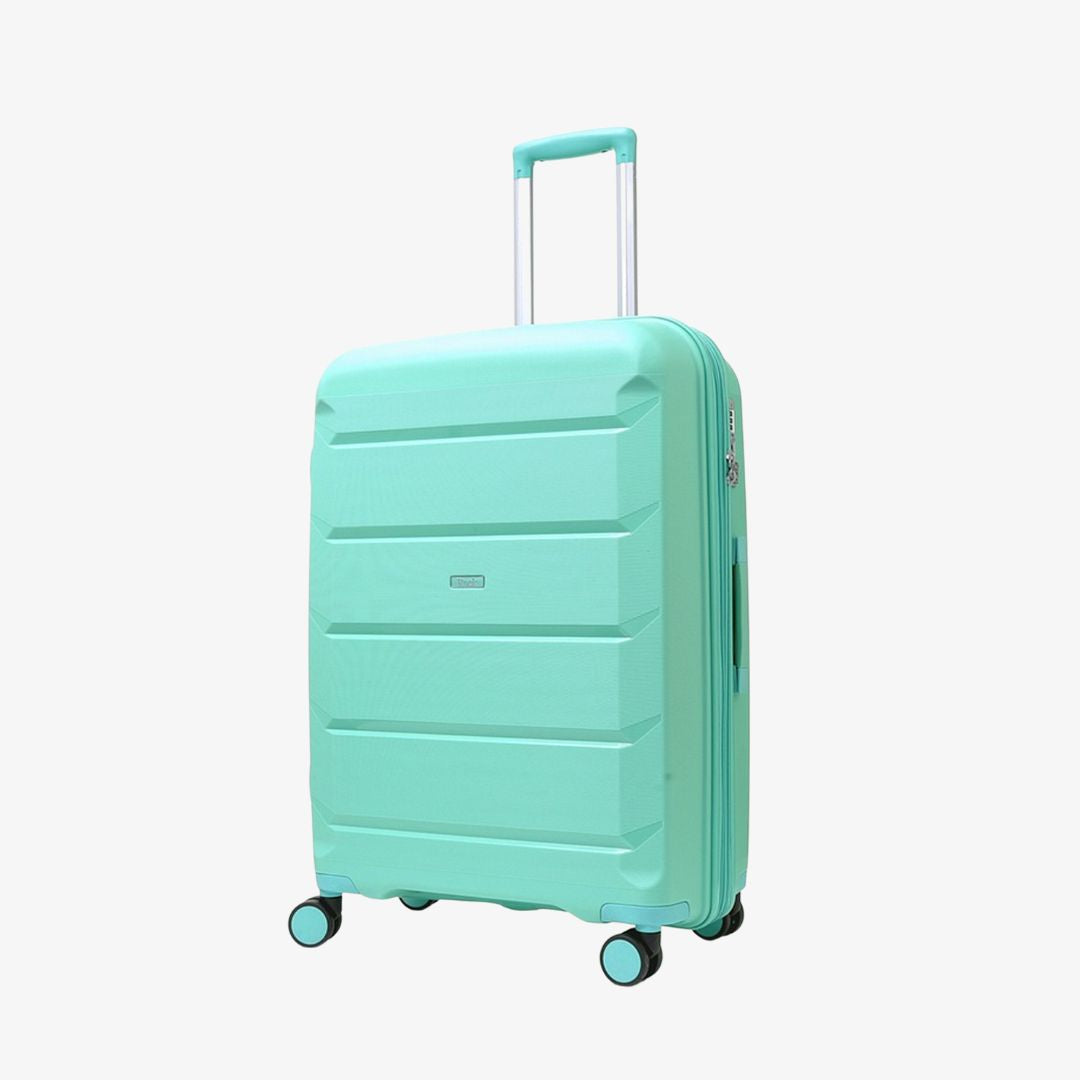 Tulum Medium Pastel Suitcase | Turquoise | Rock Luggage