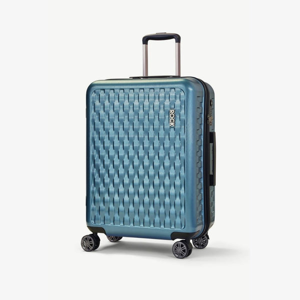 Hydra-Lite Medium Suitcase | Teal | Rock Luggage